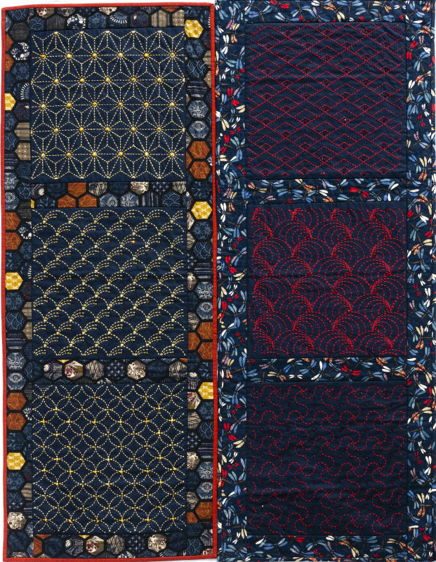 Sashiko Samplers::Easy Piecing: Sashiko Supplies: Shweshwe Fabric ...